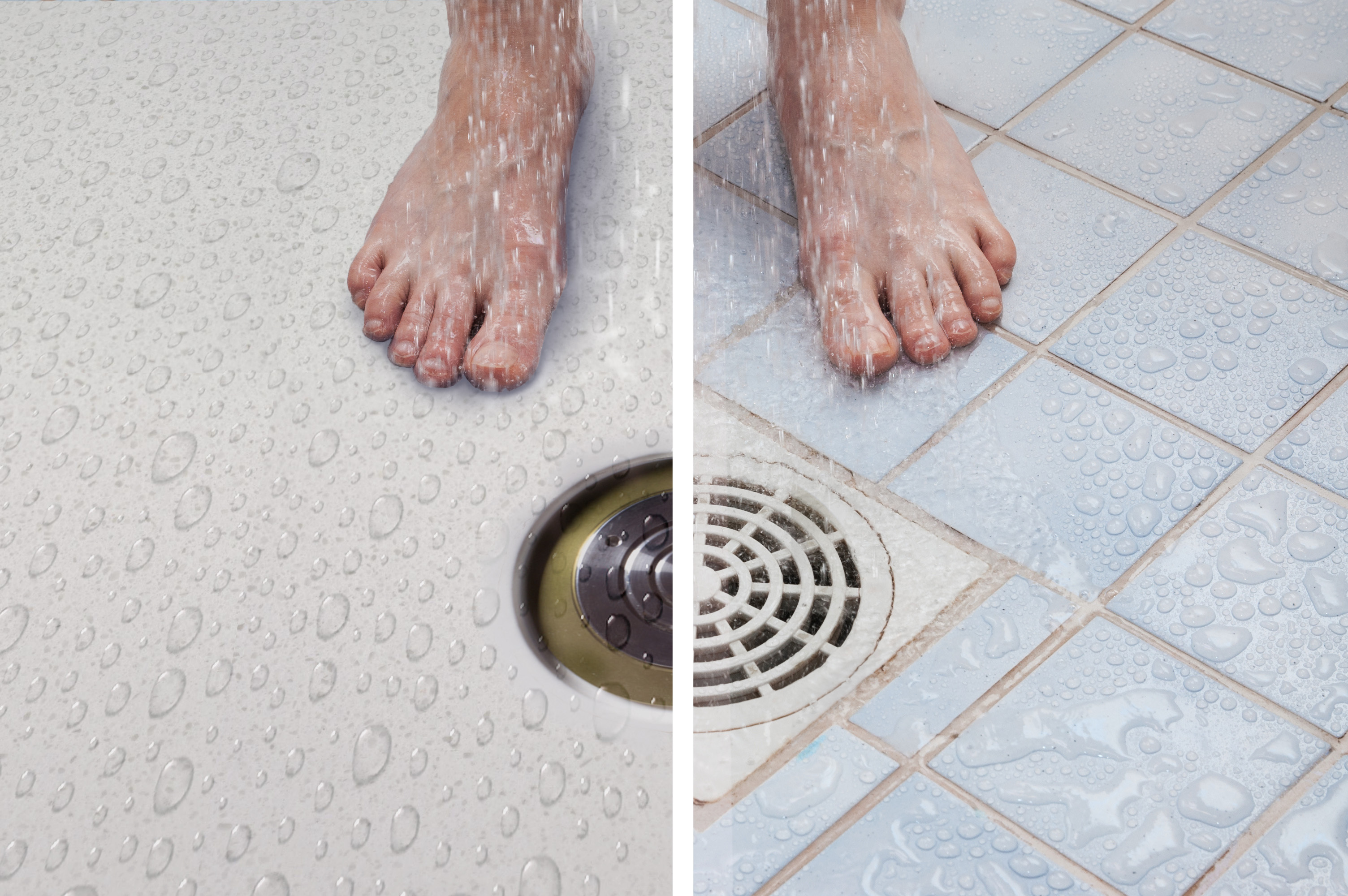 Solid Surface Versus Tile Which Is The Superior Shower Material